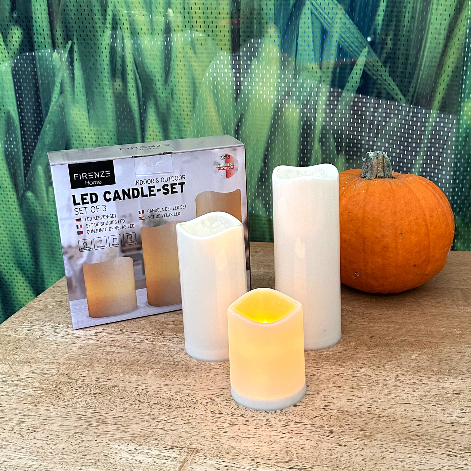 schumann-technik.de - LED-Kerzen 3er-Set