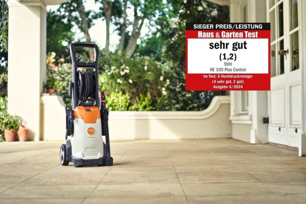 STIHL Hochdruckreiniger RE 100 PLUS Control - schumann-technik.de